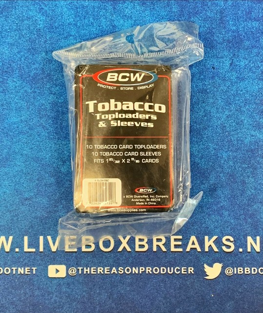 Case 1000 BCW Tobacco /allen & Ginter /t205/t206 Card Topload Holders ...