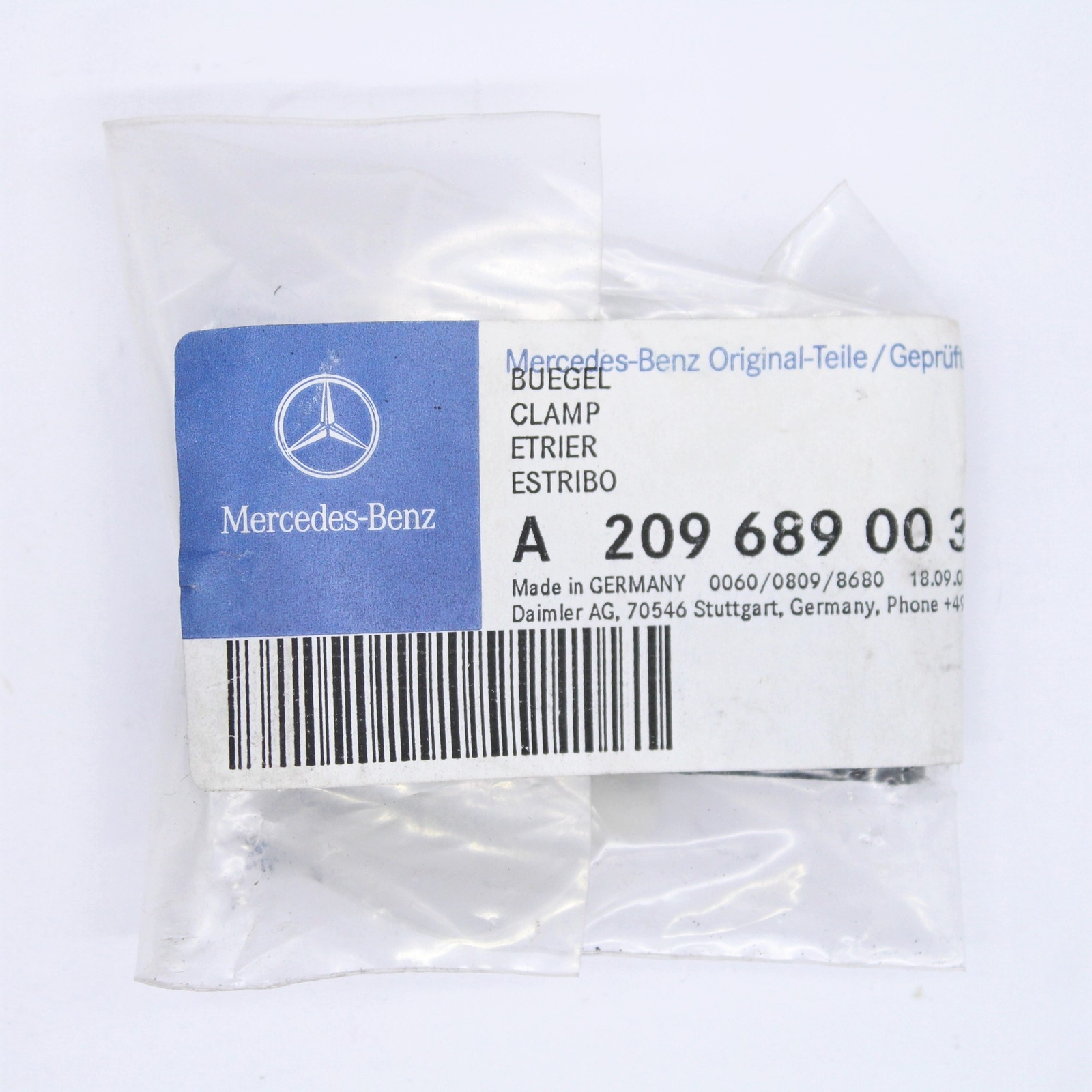 Mercedes-Benz CLK C209 Glove Compartment Bracket RHD A2096890032 OEM ...