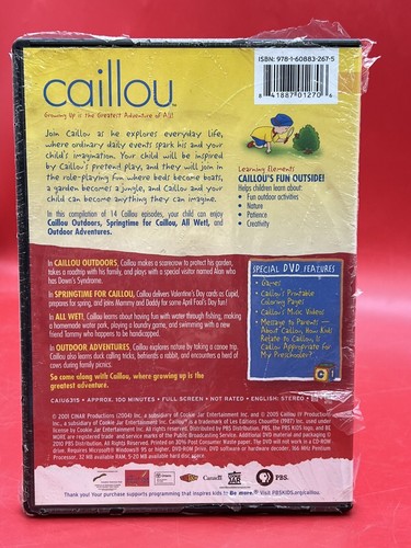 Caillou: Caillou’S Fun Outside! (DVD, 2010) for sale online | eBay