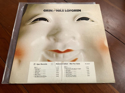 The Best of Grin Featuring Nils Lofgren LP Vinyl Record Album 1976 ...