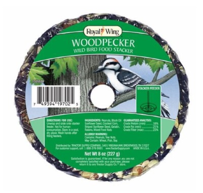 Royal Wing 13122 Pet Supplies 0.5 lbs. Woodpecker Seeds Wild Bird Food ...
