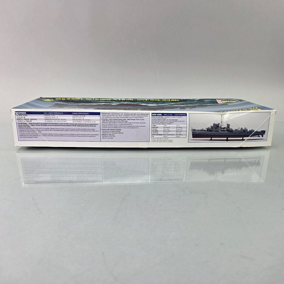 Revell 85-3013 1:249 USS Buckley Destroyer Escort Model Kit & Toms ...