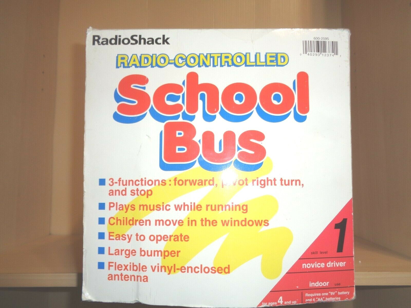 Vintage RadioShack Radio-Controlled School Bus Model #60-2595 | eBay