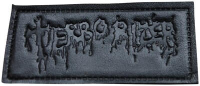 TERRORIZER - Logo - Leather-Patch / Leder-Patch - 9,3 cm x 4,2 cm - 167166 | eBay