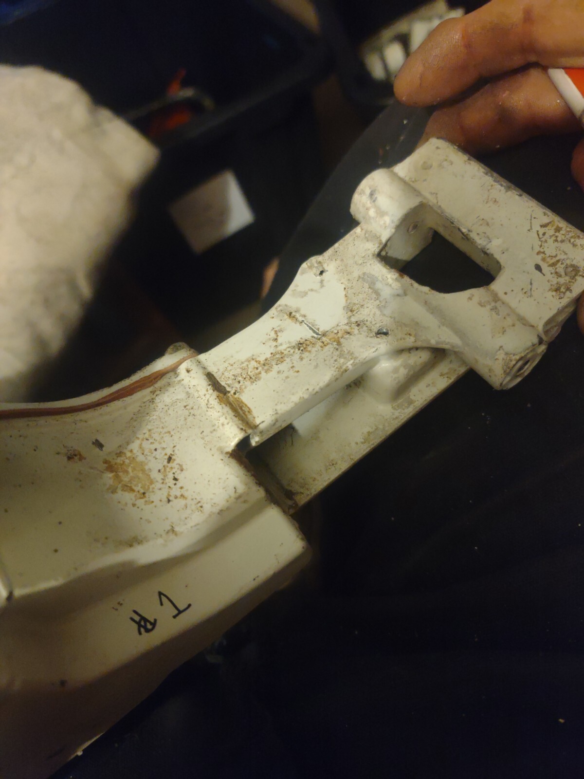 STIHL TS400 gas tank fuel tank housing frame used oem | eBay