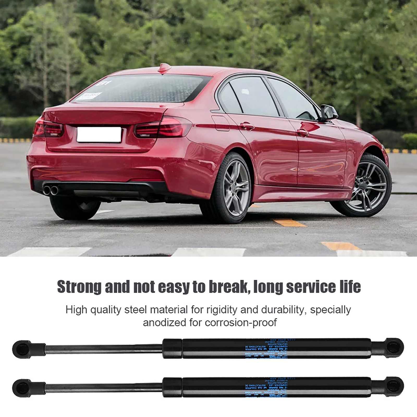 1 Pair Hood Lift Support Kit For E36 E46 323 325 328 330 51238202688 ...