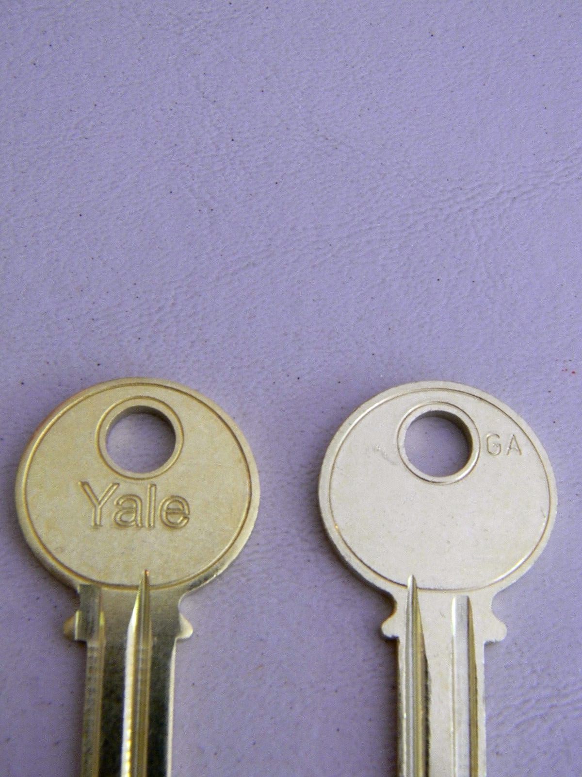 Original Yale Key Blank GA Keyway 6 Pin- 2 Keys | eBay