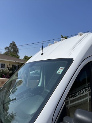 9" inch Antenna Mast Black Power Rod Radio AM/FM for RAM PROMASTER 2014 ...