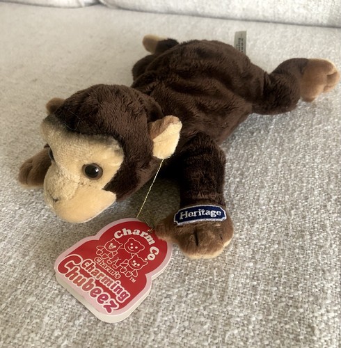 Charming Chubeez Monkey Plush Water Filled Belly Chimpanzee PANZIE ...