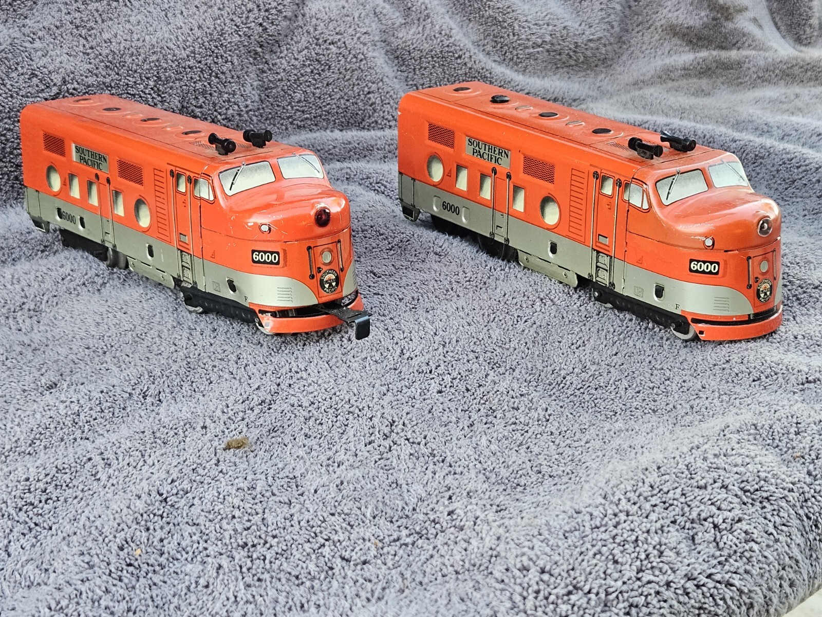 MARX SOUTHERN PACIFIC 6000 O SCALE DIESEL TRAIN SET | eBay