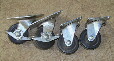 4 Locking 2.5" Swivel Caster Wheels, Table Saw Base Tool Stand | eBay