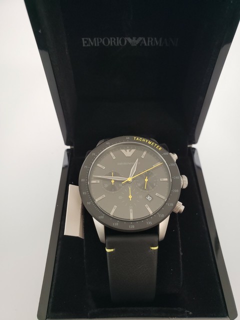 Emporio Armani Mario Chronograph Quartz AR11325 Men's Watch for sale ...