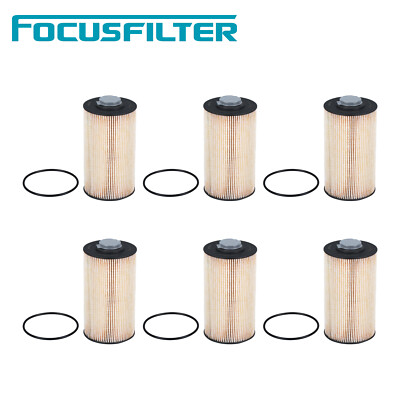 6× Isuzu Fuel Filter (Tier 4-Stage 3B) for 4LE2 engines 8982402790 P ...