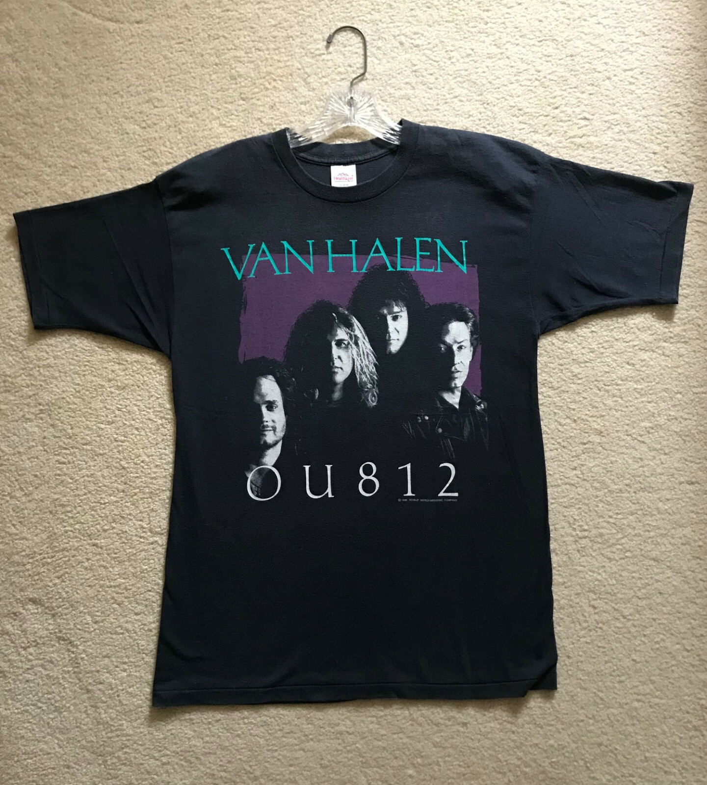 Rare, AUTHENTIC 1988 Vintage Van Halen OU812 Concert Tour T-shirt ...