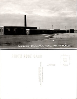 Mahnomen Elementary School Mahnomen Minnesota MN Postcard | eBay