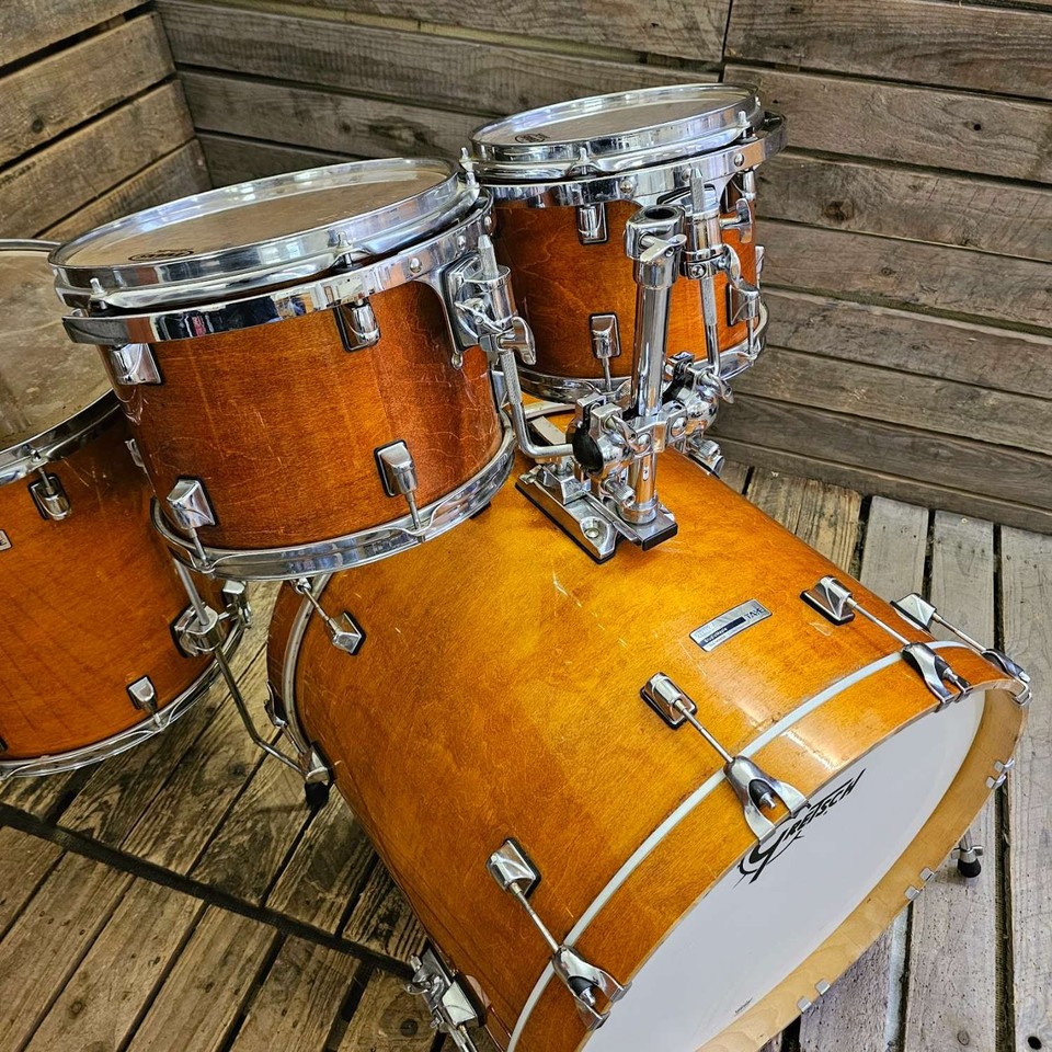 Drum Kit Taye Studio Maple, Amber USED! RKTAY120825 | eBay UK