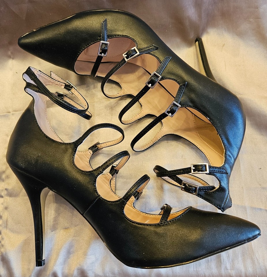 SHOEDAZZLE PUMP STILETTO 4" HEELS SIZE 10 11 12 PICK YOUR DESIGN | eBay