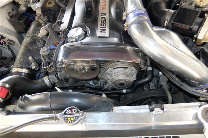 JDM Engine Clear Timing Belt Cover HPI STAGEA WC34 WBNC34 RB26DETT ...