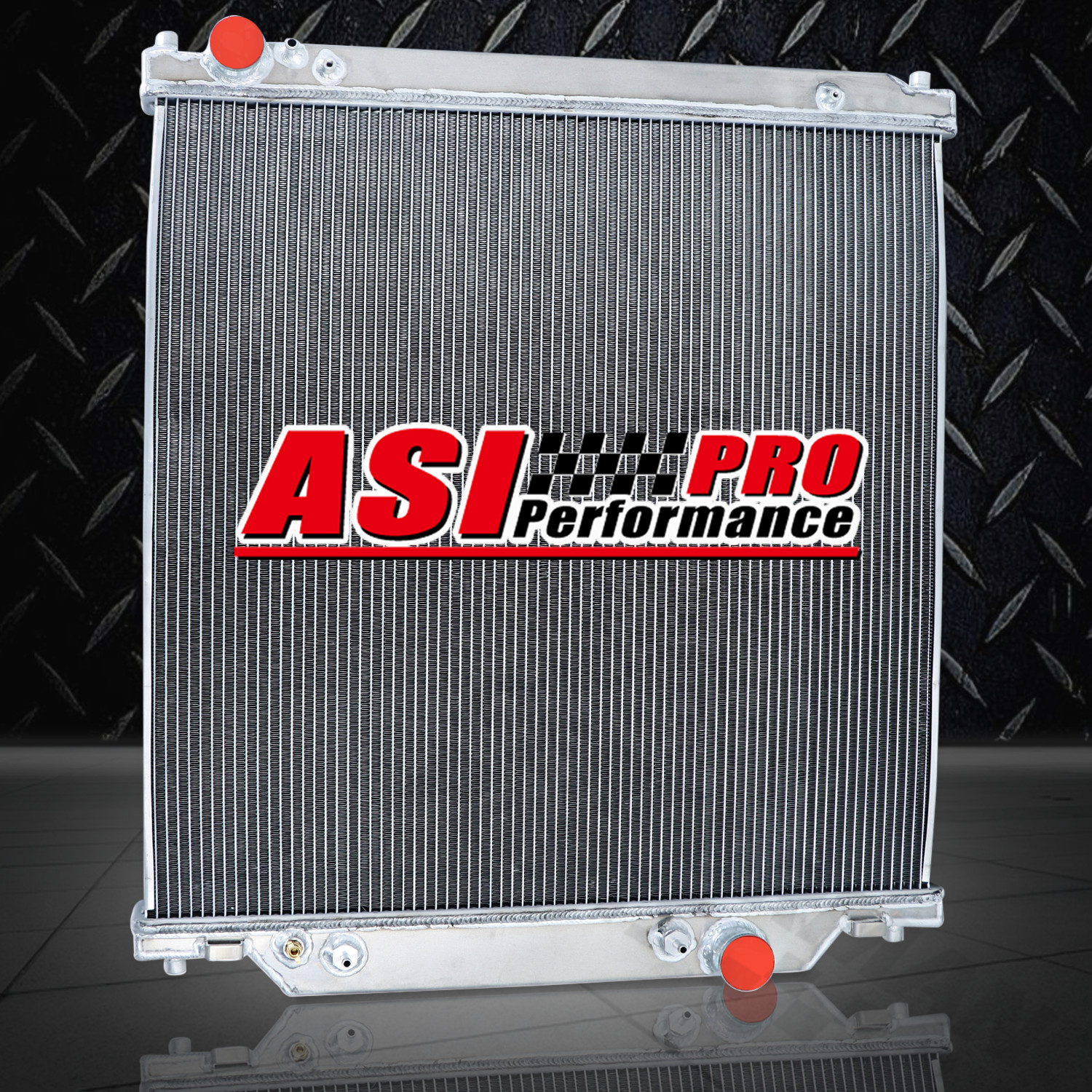 ASI 3 Row Radiator For Ford F250 F350 F450 6.0l Powerstroke Diesel AT ...