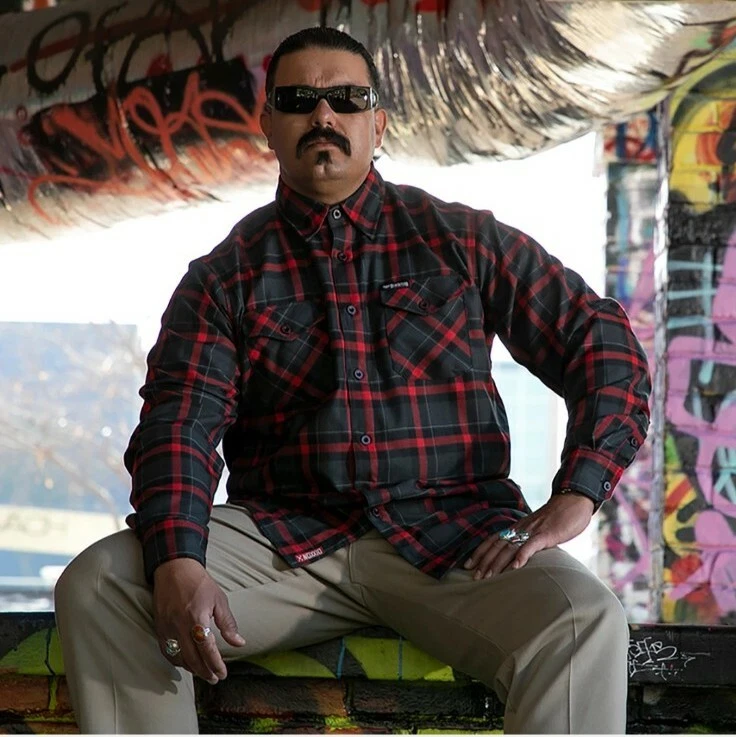 Mexican Gangster Plaid Shirt