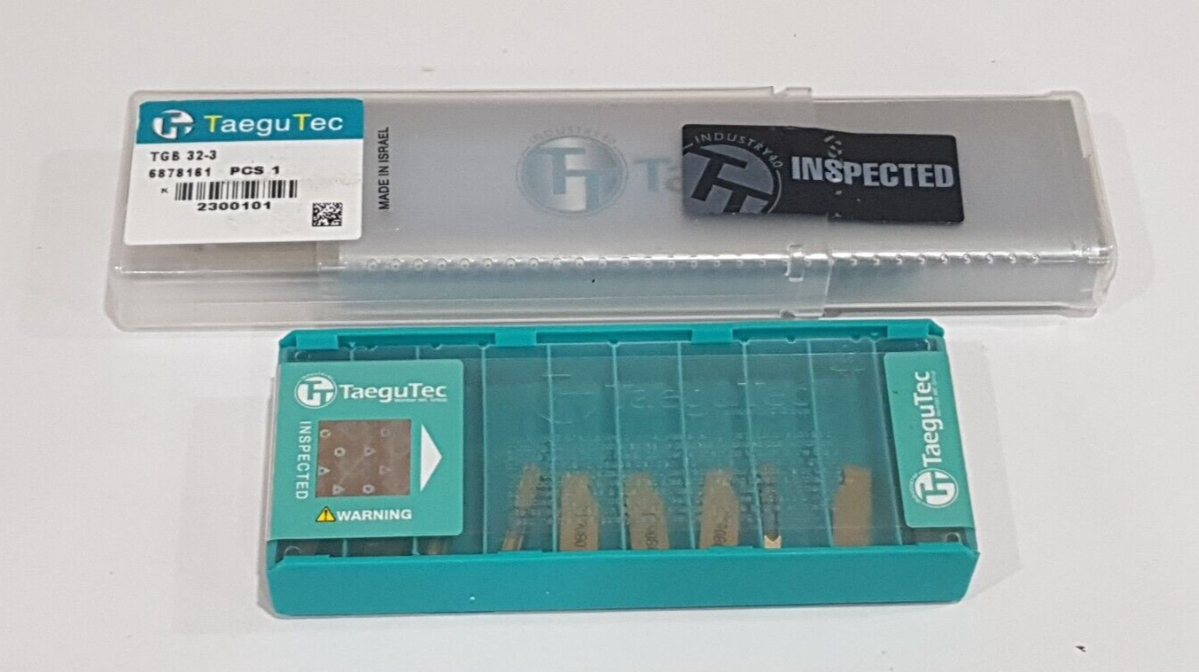 1pc Double ended blade TGB 32-3 +TSC 3 TT9080 CARBIDE GROOVING INSERTS ...