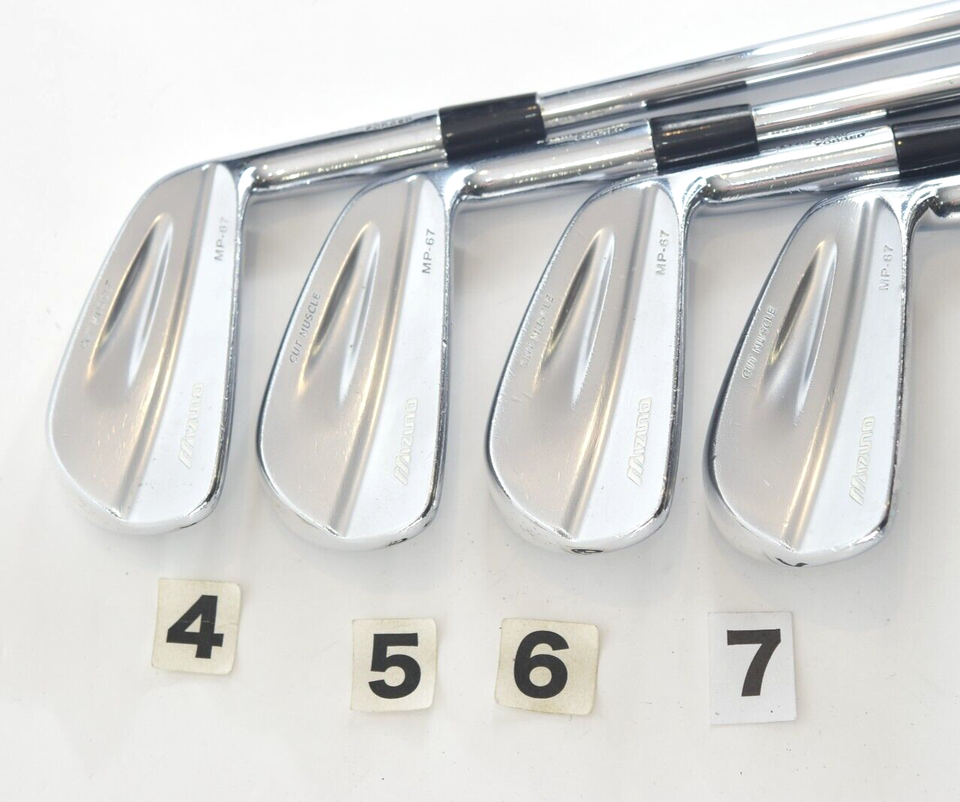 7pcs Mizuno MP-67 GF Forged 4-5-6-7-8-9-P PW RH Golf Iron Set DG S200 ...