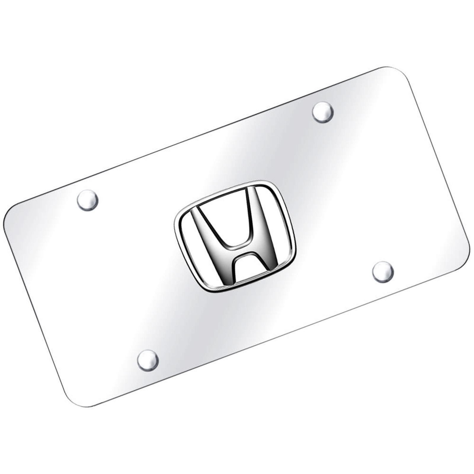 Honda Logo License Plate (Chrome) | eBay