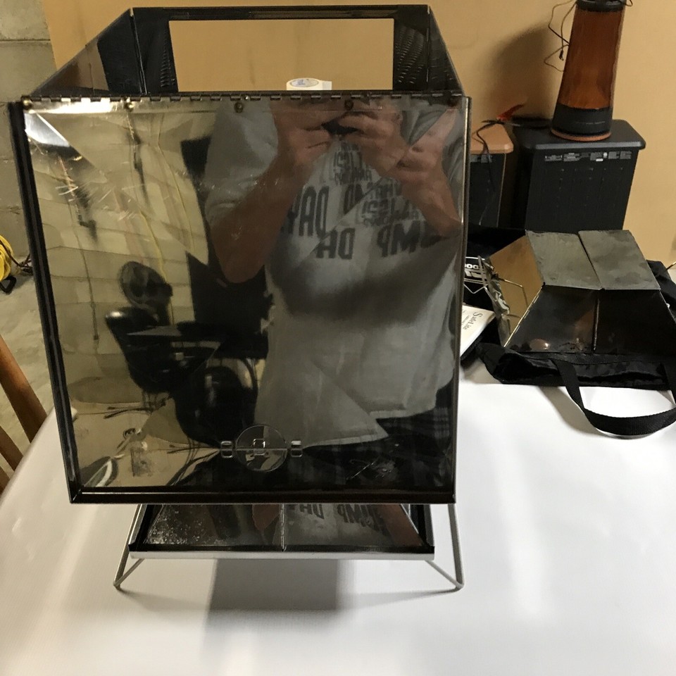 Pyromid 12” grill with hood. Plus the smoker oven attachment. Used | eBay
