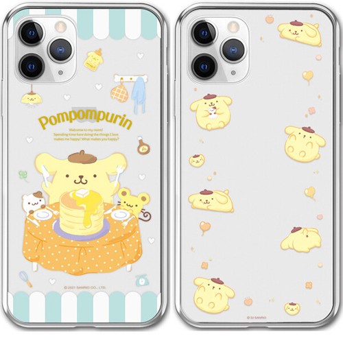 Pompompurin Variety Clear Jelly Case for iPhone 16 15 Pro Pro Max Plus ...
