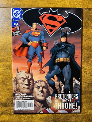 SUPERMAN / BATMAN 14 CARLOS PACHECO COVER JOSEPH LOEB STORY DC COMICS ...