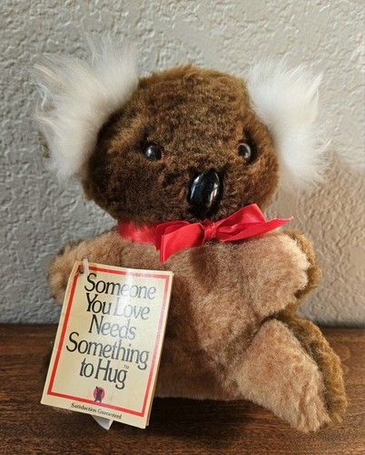 Vintage 1978 Rushton Koala Bear, "Someone You Love Needs Something To ...