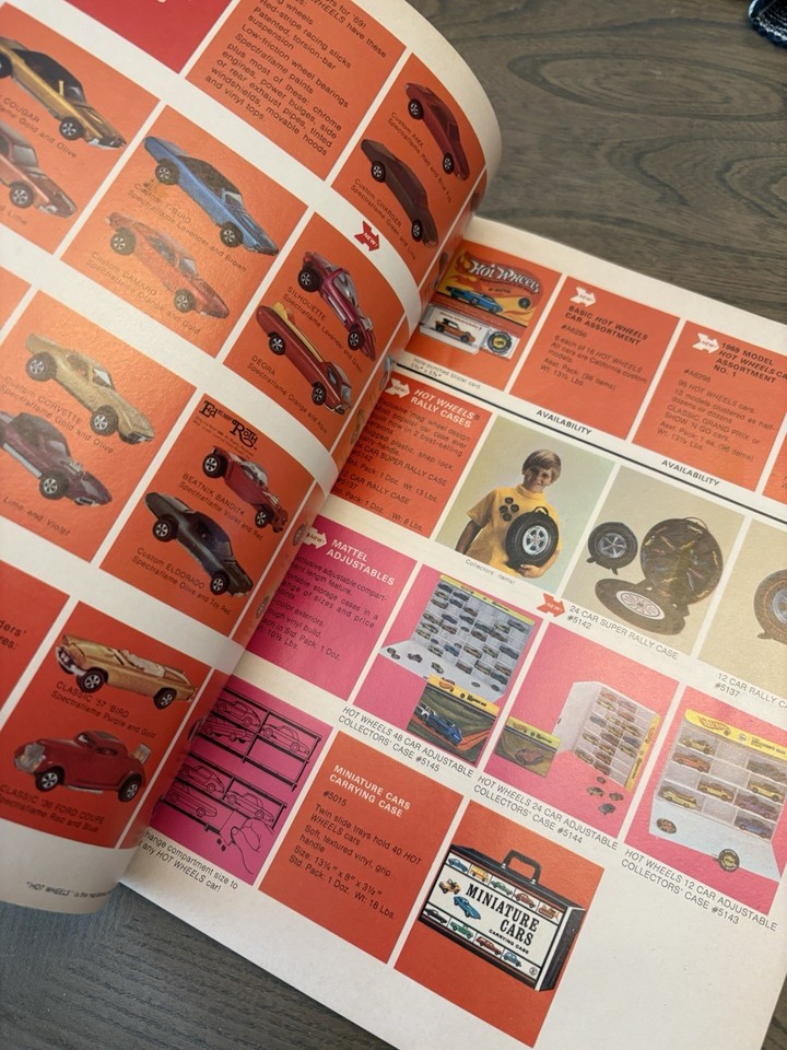 MATTEL Dealers 1969 TOYS Catalog Hot Wheels Thingmaker Barbie Kiddles ...