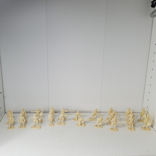 Accurate Colonial Infantry Toy Soldiers Lot 22 Figures 10 Poses Tan ...