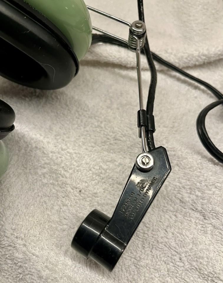 David Clark Model H10-30-Aviators Headset With Dual Plug-Untested | eBay