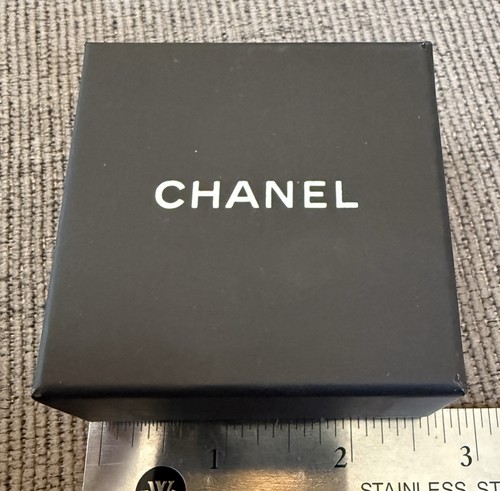 Chanel Jewelry Box with Velvet Insert 2.75” x 2.75” x 1.5” | eBay