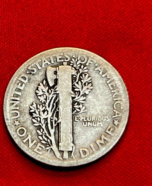 Pair of Silver Mercury Dimes: 1921-P Philadelphia Mint 10C ~ KEY DATE ...