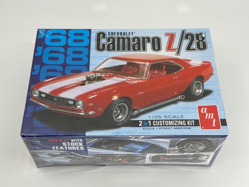 1968 Camaro Z28 AMT model car kit 1/25 New | eBay
