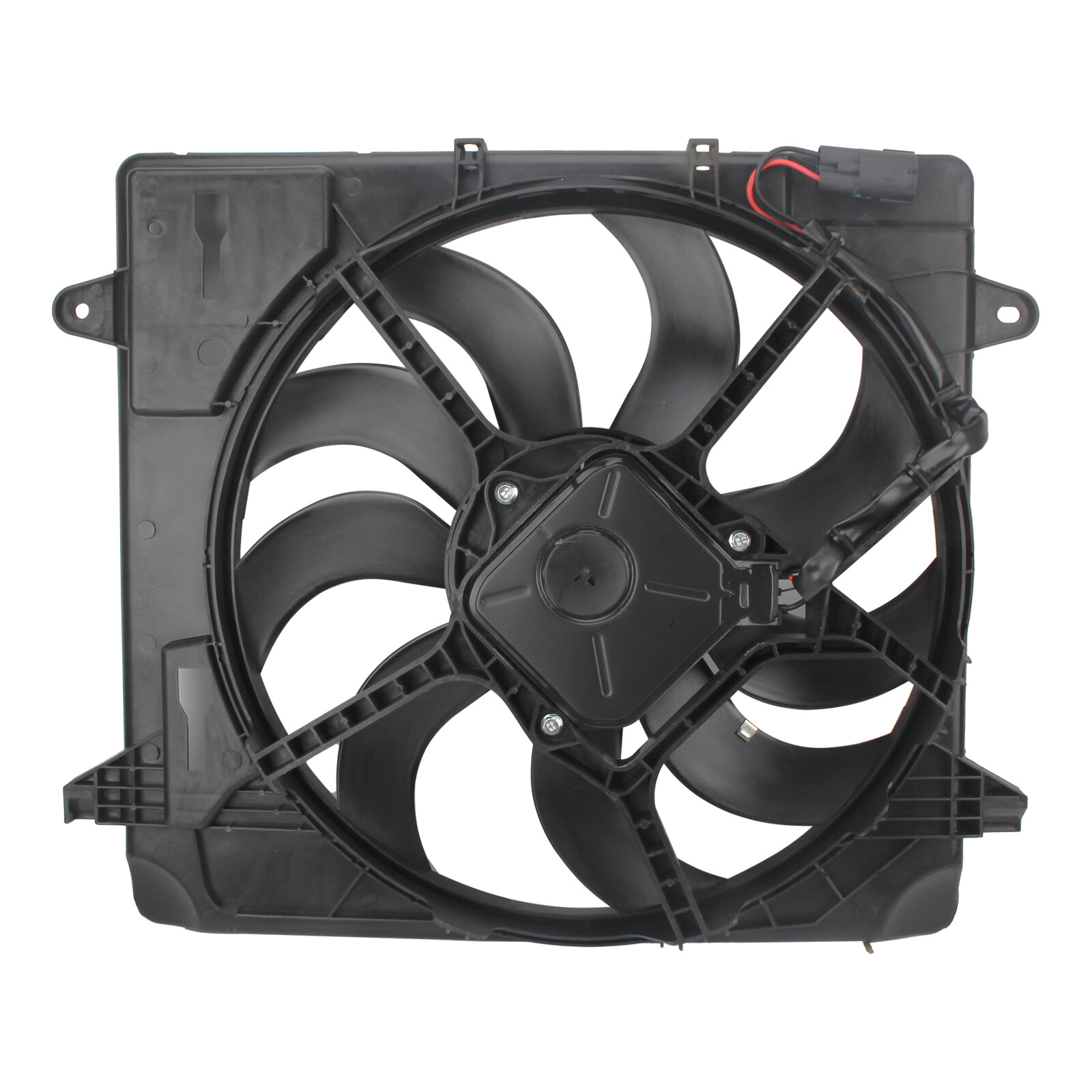 Dual Radiator Condenser Fan Fits 68143894AB 2012-2018 Jeep Wrangler 3 ...