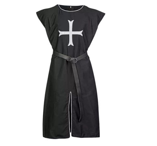 Medieval Surcoat Templar Cotton Tunic Reenactment Larp SCA Costume | eBay