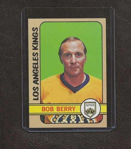 1972 Topps Hockey #21 Bob Berry, Los Angeles Kings, NM-MT! | eBay
