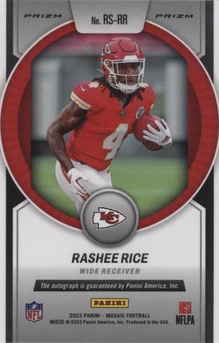 2023 Panini Mosaic Rashee Rice #RS-RR | eBay
