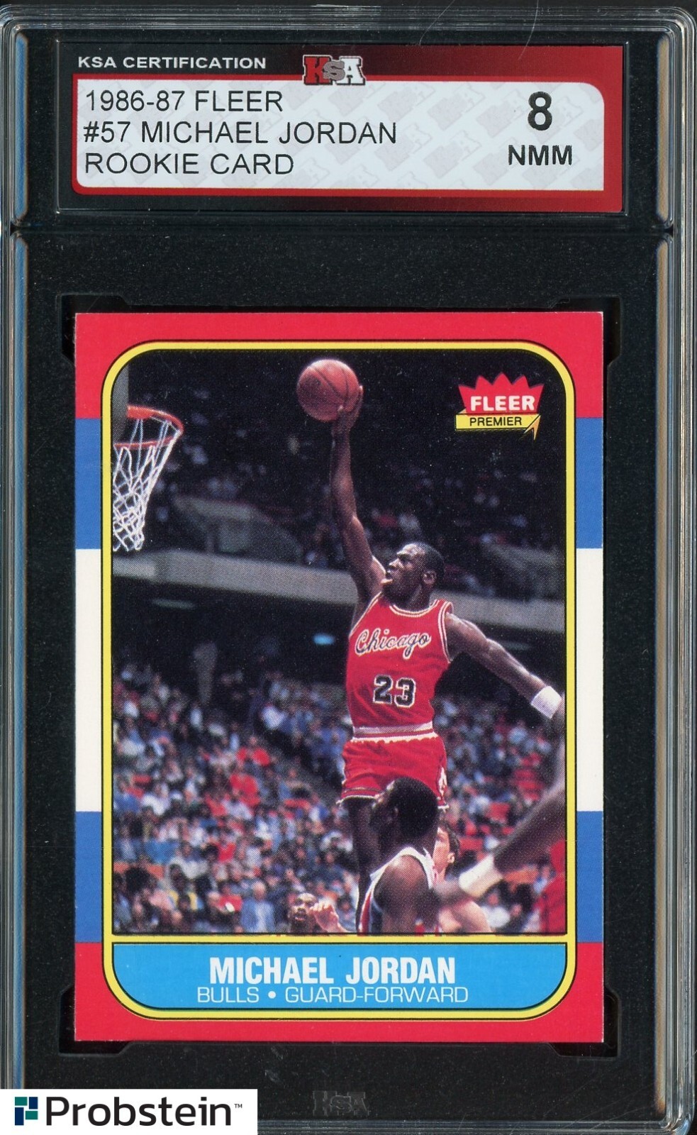 Michael Jordan Rookie Card Value Soaring - 1986-87 Fleer