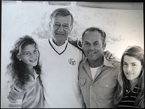 Photo de presse vintage John Wayne Pat Stacey Années 70 FT 807 - tirage ...