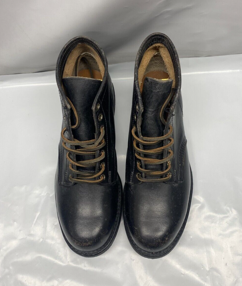 Frye Men's Prison Lace-Up Boot - Black - 9.5 | eBay