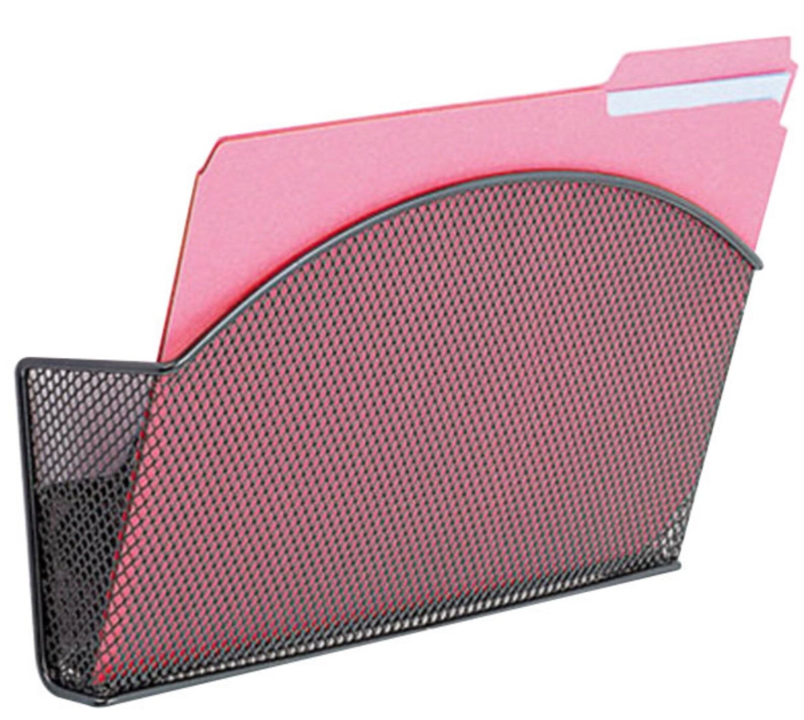 Safco 4176BL Onyx Black Magnetic File Pocket - 13" x 4 1/4" x 7 1/4" | eBay