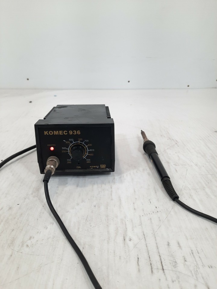 KOMEC 936 ESD SAFE Soldering Iron Station S TESTED S | eBay