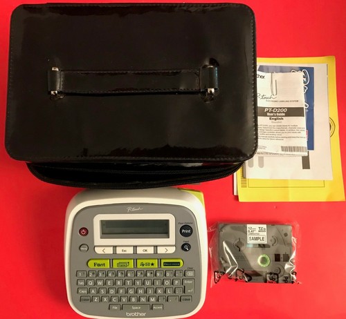 Brother P-Touch PT-D200 Label Maker Printer Home and Office Equipment ...