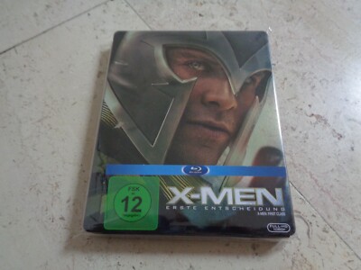 X-Men : First Class Marvel Blu-ray SteelBook James McAvoy Michael ...