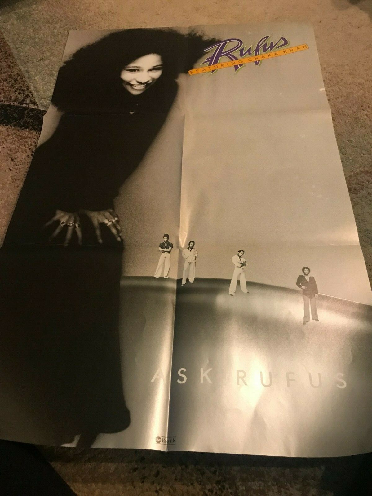 RUFUS FEATURING CHAKA KHAN - ASK RUFUS Vinyl LP Album AB-975 WITH ...