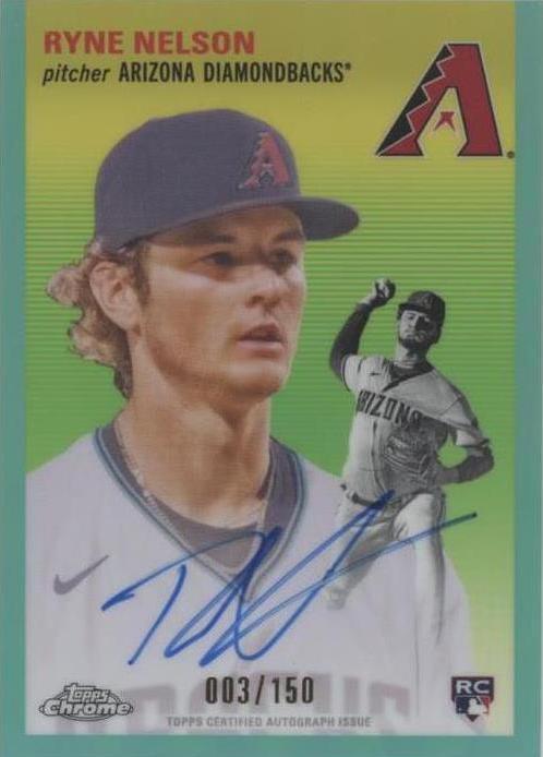 2023 Topps Chrome Platinum Anniversary - Autographs Ryne Nelson #CPA-RN ...